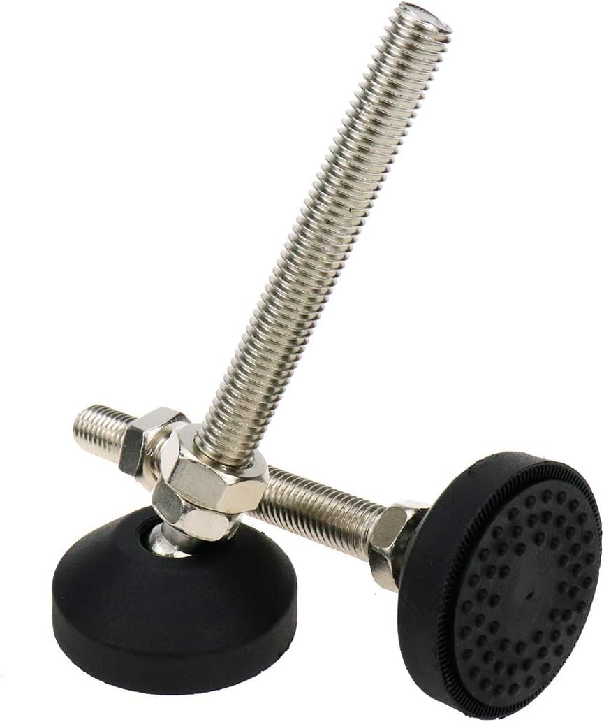 4x Lanzeuta Swivel Leveling Mount Heavy Duty M12, 2.32inch Dia Of Base ...