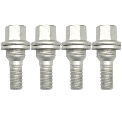 4x Wheel Bolts Nuts 17mm For Peugeot 207 307 508 1007 Citroen C3 C4 C5 ...