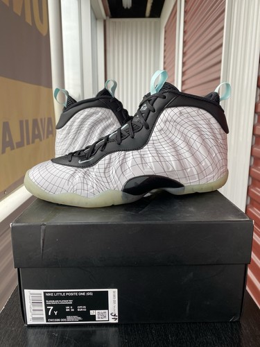 Nike Little Posite One Gs Warped Grid CW1596005 Size 7 | eBay
