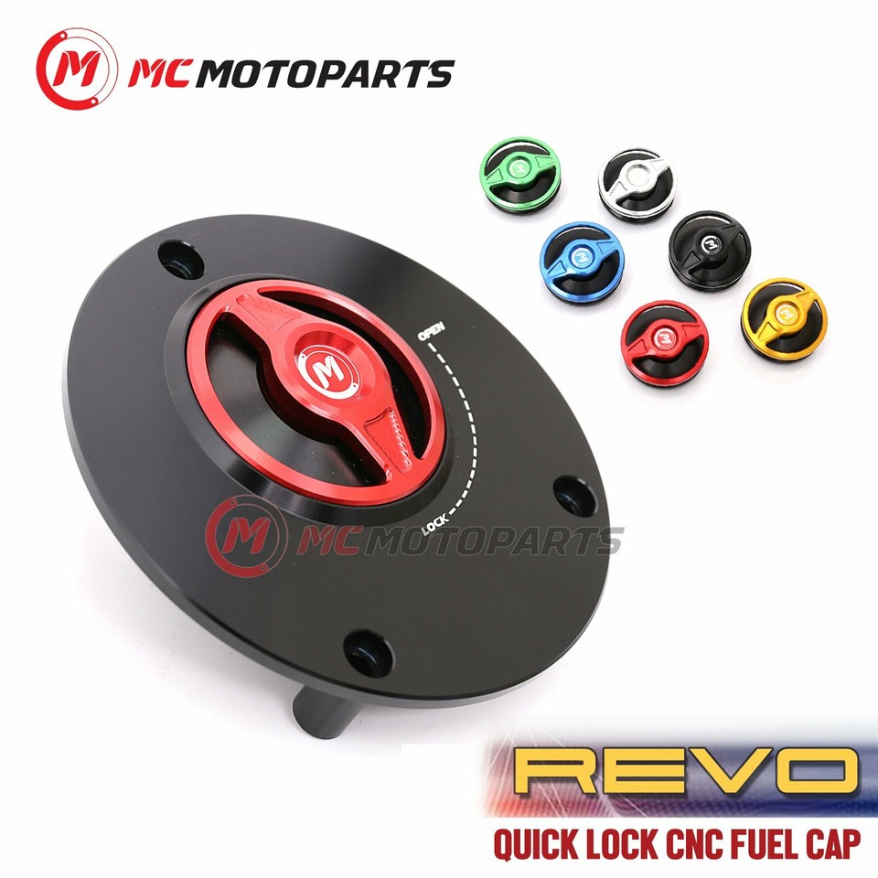 Fit Yamaha FZ1 FZ6 FZ8 Fazer MT01 MT09 Fuel Tank Cap Quick Lock Gas Cap ...