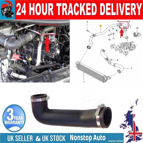 TURBO INTERCOOLER HOSE PIPE FOR RENAULT MASTER III 144602862R | eBay ...
