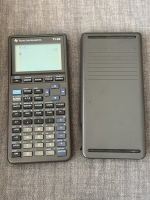 Texas Instruments TI-82 Graphing Calculator - Tested & Works | eBay
