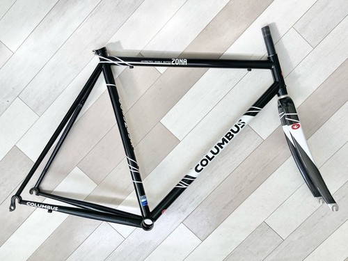 Columbus Zona Italian Steel Road Bike Frame 54cm Nivacrom USED F/S | eBay