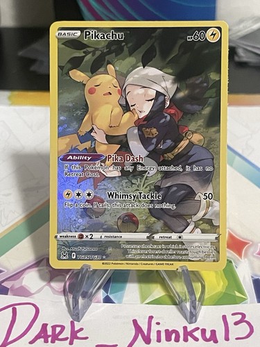 Pikachu TG05/TG30 Swsh11: Lost Origin Trainer Gallery Holo Pokemon TCG🚀 ...