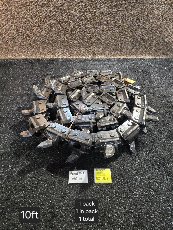 Ditch Witch D35K Trencher Chain Shark II Teeth 34 Link/Station, 10 FT ...