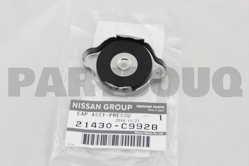 21430C992B Genuine Nissan CAP ASSY-FILLER 21430-C992B | eBay