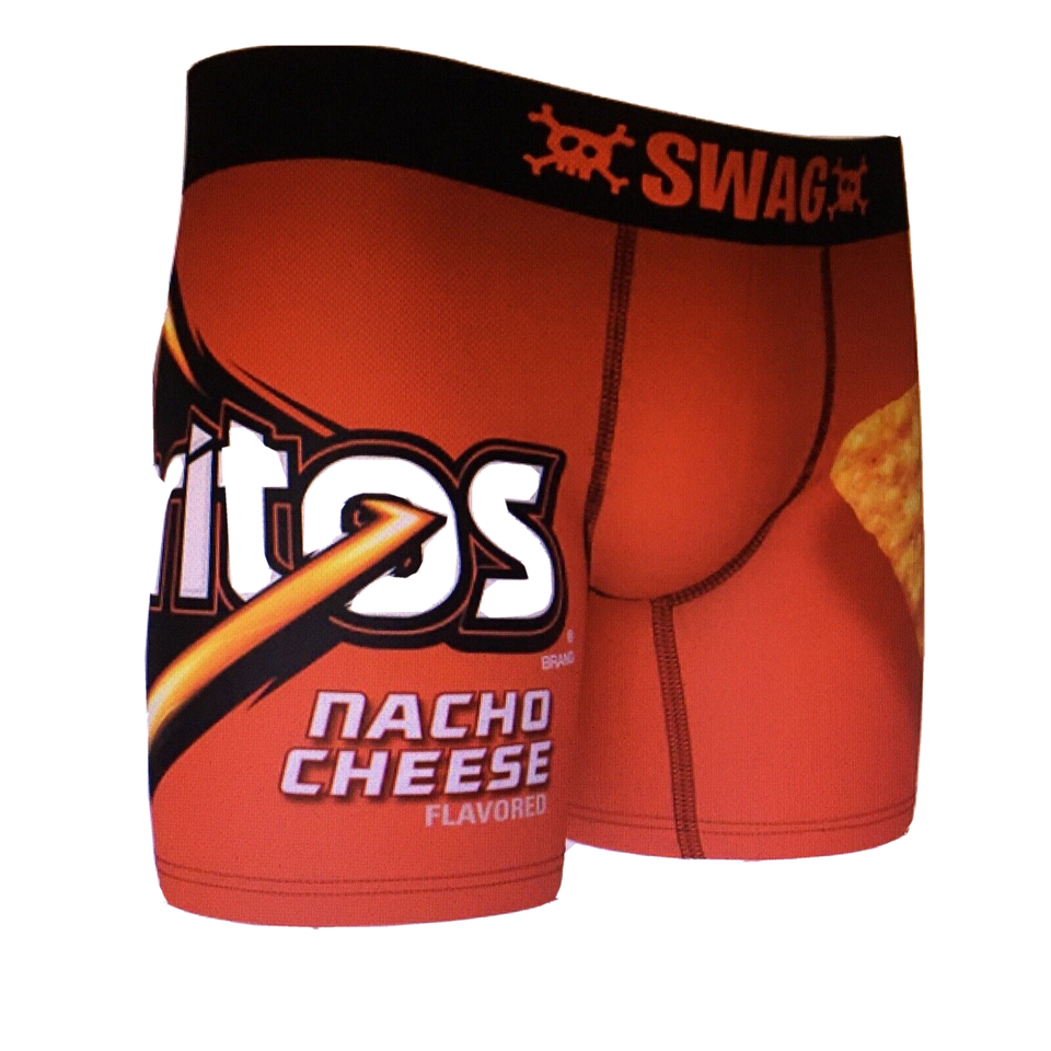 SWAG Doritos NACHO CHEESE Novelty Boxer Briefs Underwear Men's Size M ...
