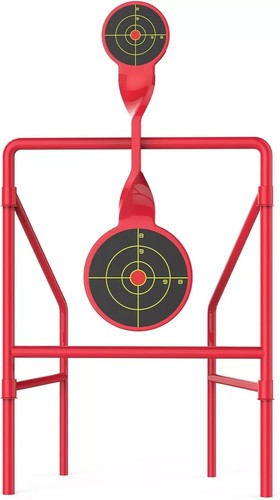 Metal Double Blast Spinner Shooting Target- Ideal for 9mm Pistols | eBay