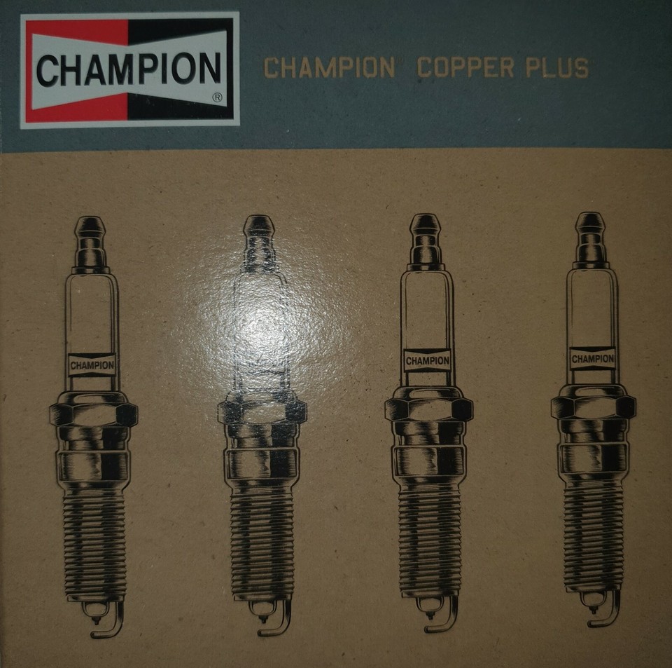 Champion 443 RE16MC Copper Plus Spark Plugs Qty 4 | eBay