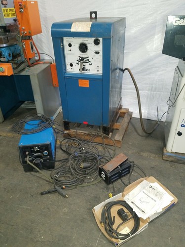 Miller Syncrowave 180 SD Tig Welder with Coolmate Chiller & Attachments ...