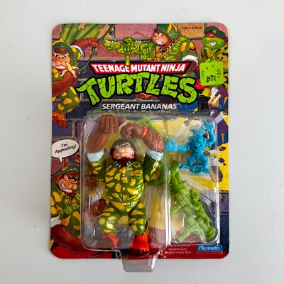 Sergeant Bananas Teenage Mutant Ninja Turtles TMNT 1991 Playmates NEW ...
