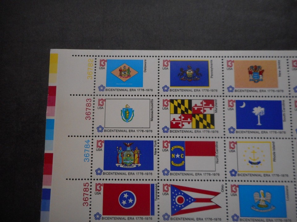 Scott 1633-82, 13 cent, State Flags, Sheet | eBay