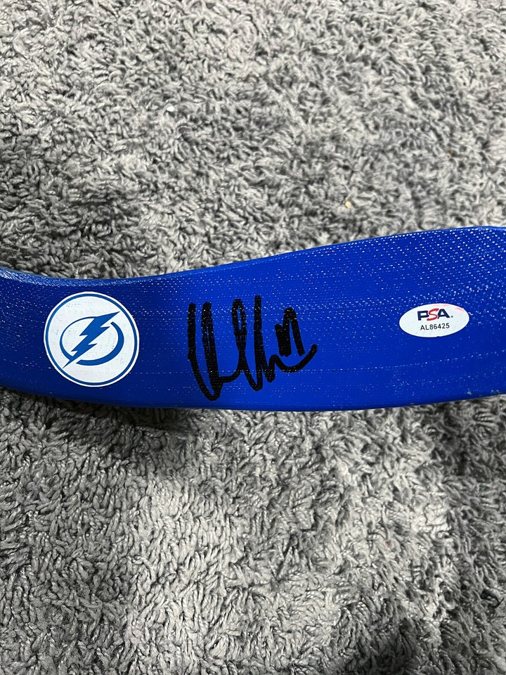 VICTOR HEDMAN Tampa Bay Lightning Autograph SIGNED Hockey Stick PSA COA ...