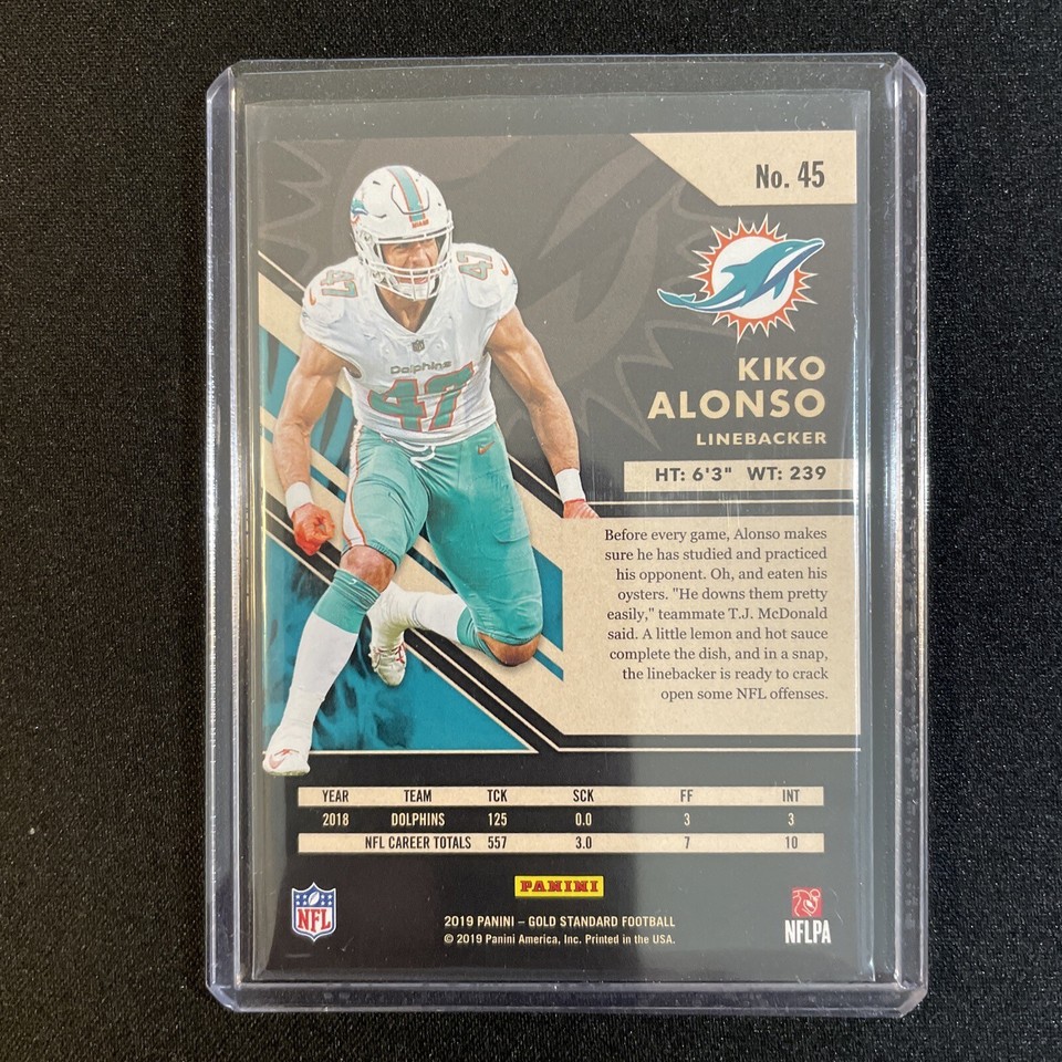 2019 Panini Gold Standard Kiko Alonso Rose Gold /25 | eBay