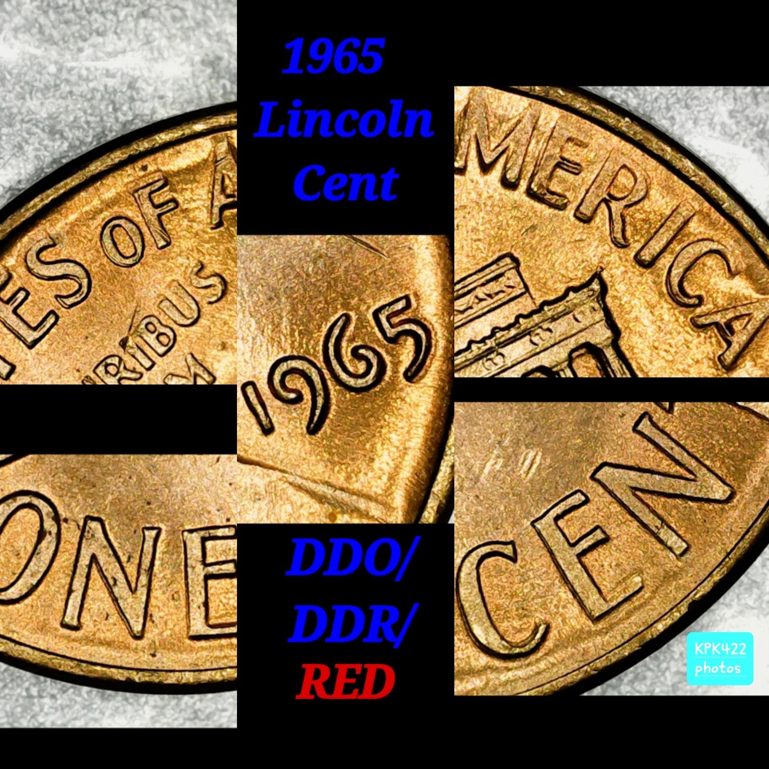 1965-P RARE Lincoln Penny DDR Error coin | eBay