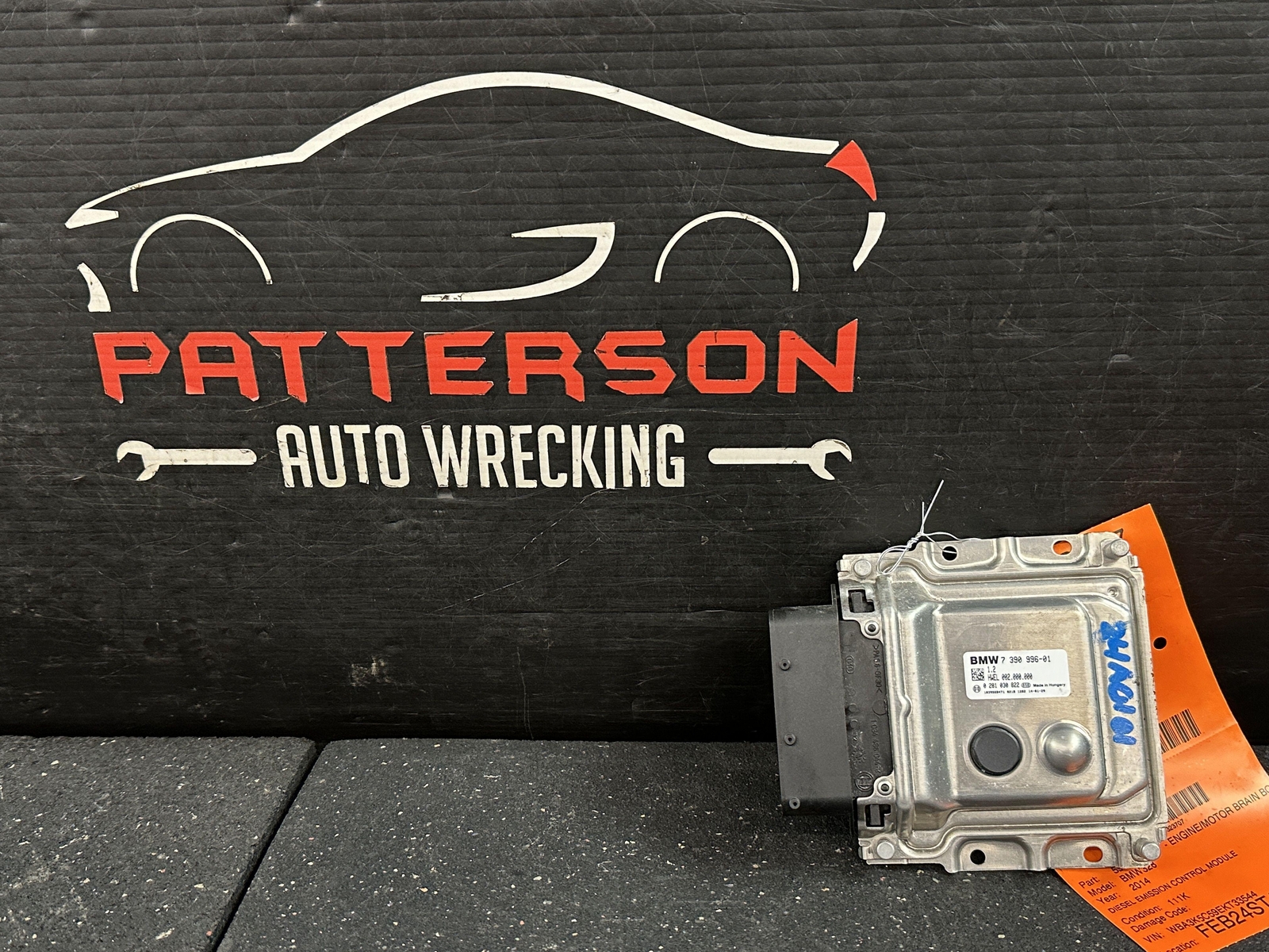 14-16 BMW 328D DIESEL EMISSION CONTROL MODULE (DEF PUMP MODULE) ID ...