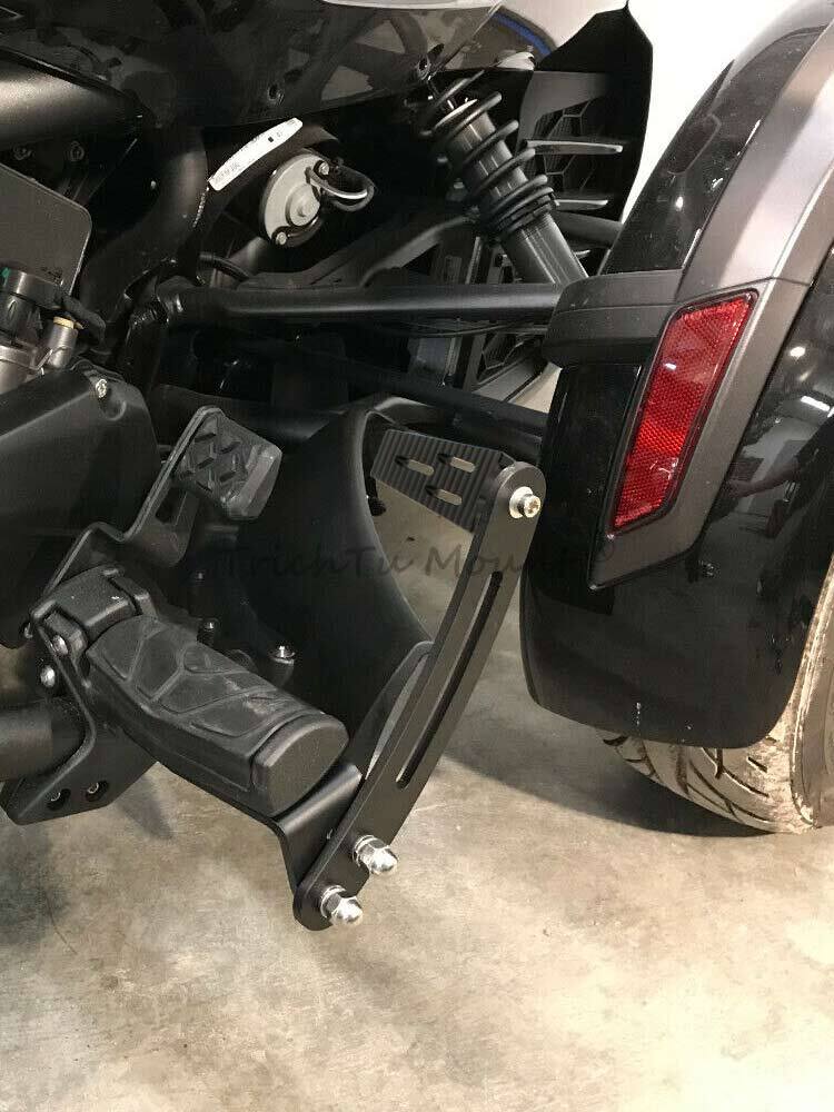 Highway Footpegs Floor Board Footrest Extensions Mount Fits for Can Am ...