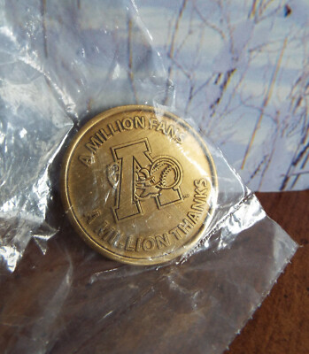 Altoona Curve Baseball Coin Token Souvenir SGA A MILLION FANS A MILLION ...