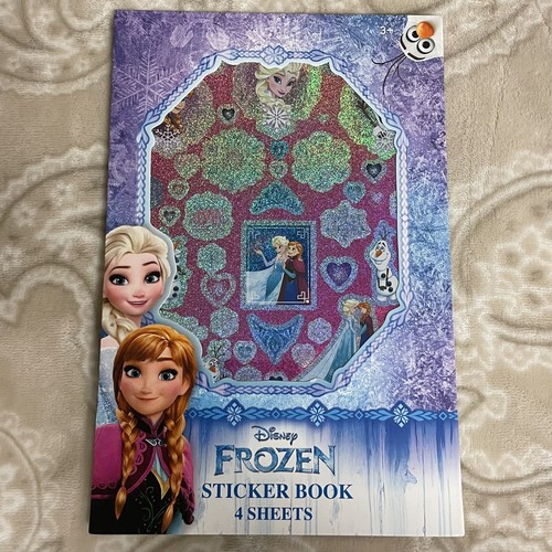 Disney Frozen Princess Stickers 4 Sheets Crafting Journaling ...