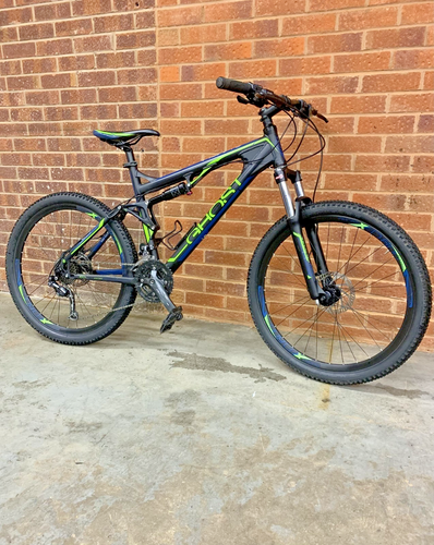 Ghost ASX4900 Full Suspension Mountain Bike 48cm Medium Frame ...