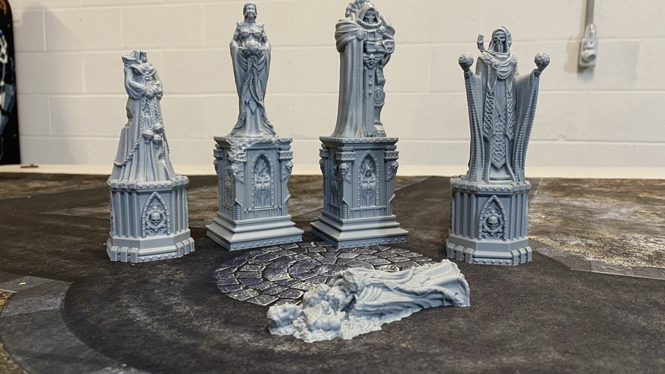 Warhammer 40k / AOS Tabletop Wargaming Terrain - 3D Printed - 9 Pcs | eBay