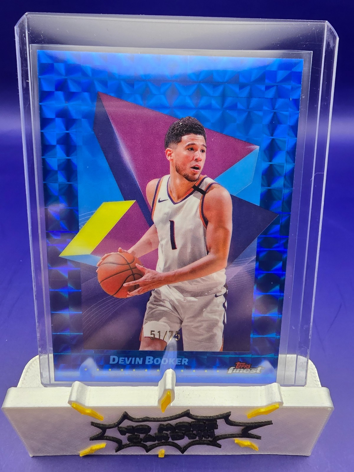 Devin Booker 2024 Topps Finest #75 Base Common - Red Geometric ...