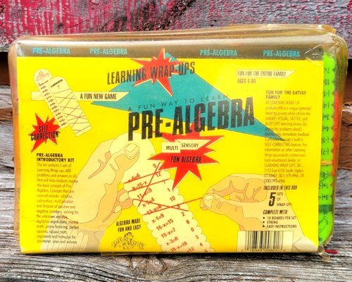 WRAP-UPS Pre-Algebra Intro Kit Set of 5 Math Learning School Complete ...