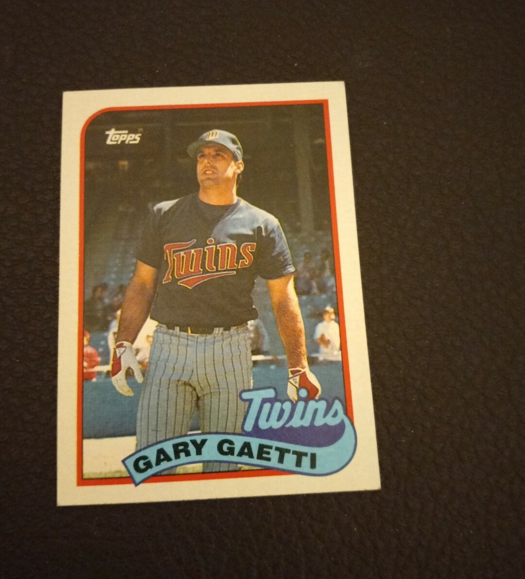 1989 Topps GARY GAETTI Baseball Card #220. MINNESOTA TWINS. | eBay