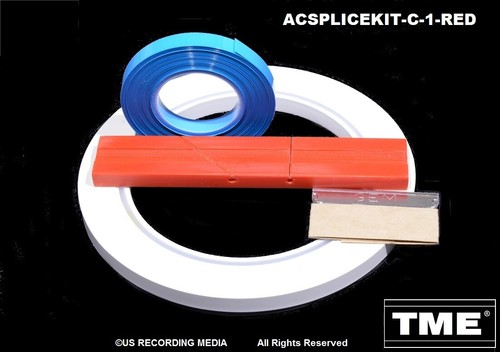 Splicing Kit Open Reel Audio 1/4" With RED Splicing Block Leader ...