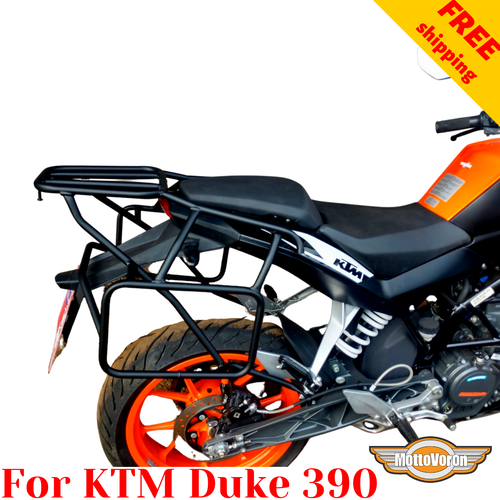 For KTM 390 Duke Luggage rack system KTM Duke 390 Pannier racks for ...