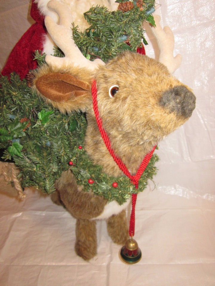 HEN HOUSE Joyce Ditz Designs Santa on Reindeer Dearest OPA 2nd LE ...