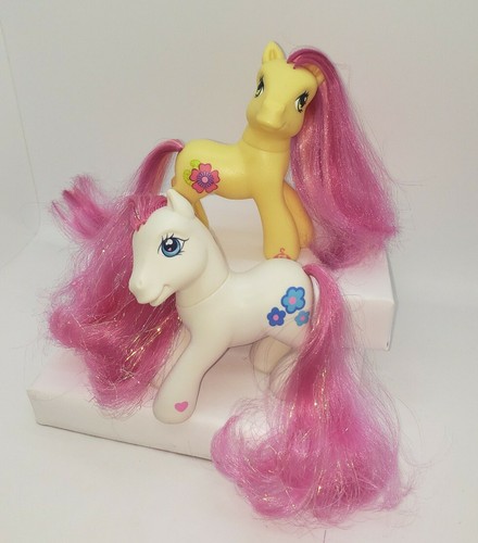My Little Pony G3 White Blossomforth Yellow Royal Bouquet #2 Lot | eBay