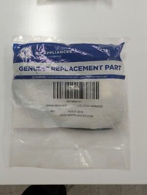 WH19X24141 Genuine OEM GE Washing Machine Lid Lock Harness NEW / SEALED ...