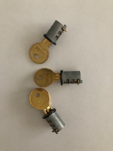 HERMAN MILLER / MERIDIAN NEW FACTORY UM LOCK CORES / KEYS. STEELCASE ...