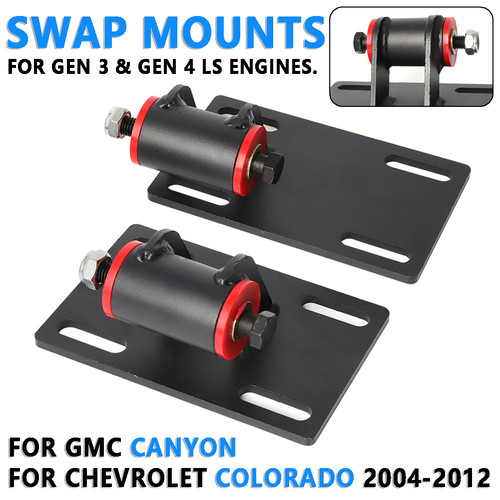 LS Engine Swap Mounts Kit For Chevrolet Colorado GMC Canyon 2004-2012 ...