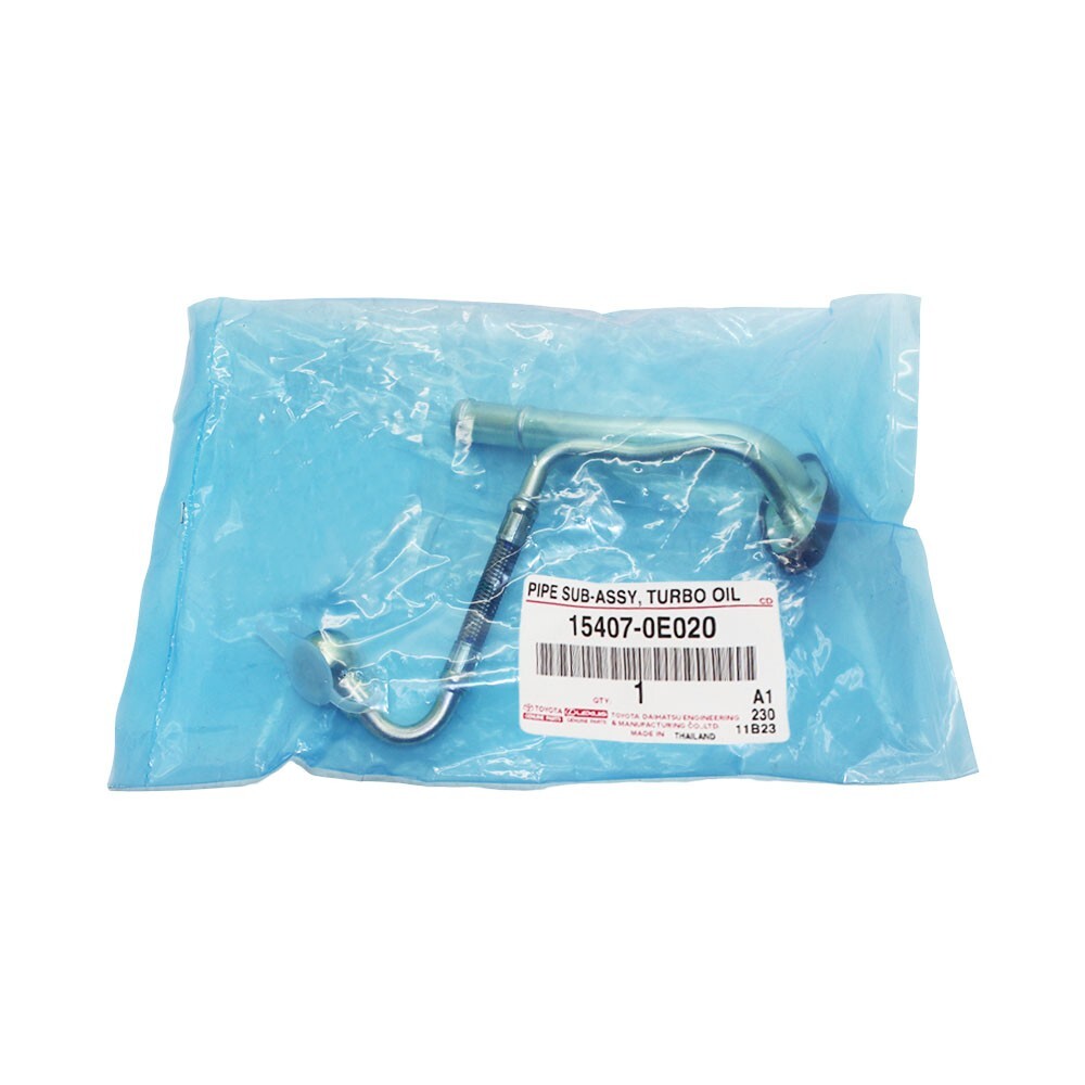 Premium Billet Turbo+Genuine Oil Feed Pipe For Toyota Fortuner 1GD-FTV ...