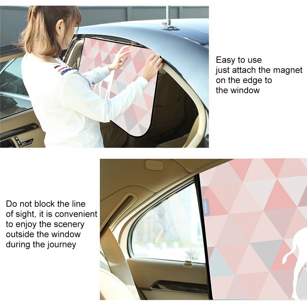 Baby Kids Magnetic UV Protection Car Styling Side Window Car Sun Shade ...