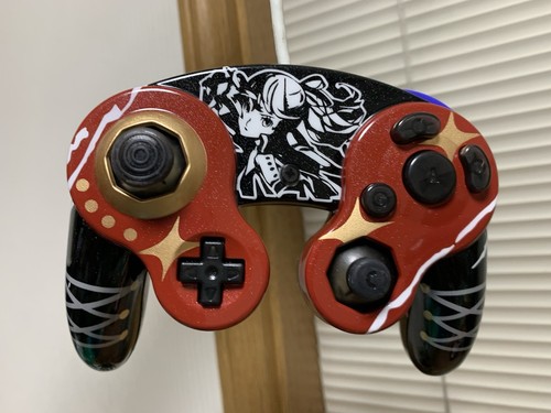 Custom PERSONA GameCube Controller Official Nintendo Super Smash Bros ...