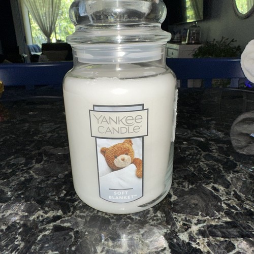 NEW Yankee Candle Soft Blanket Scented 22oz Classic Large Jar Candle | eBay