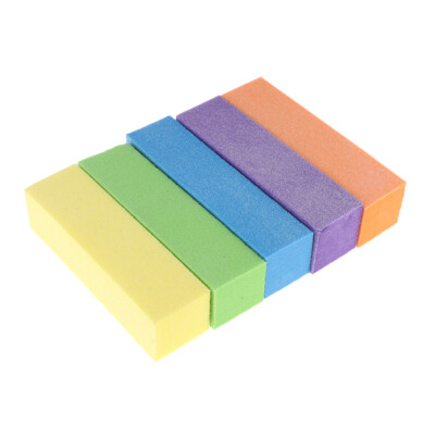 10pcs Square Gel Nails Buffer Block Manicure Nail Tips Buffing Sponge ...