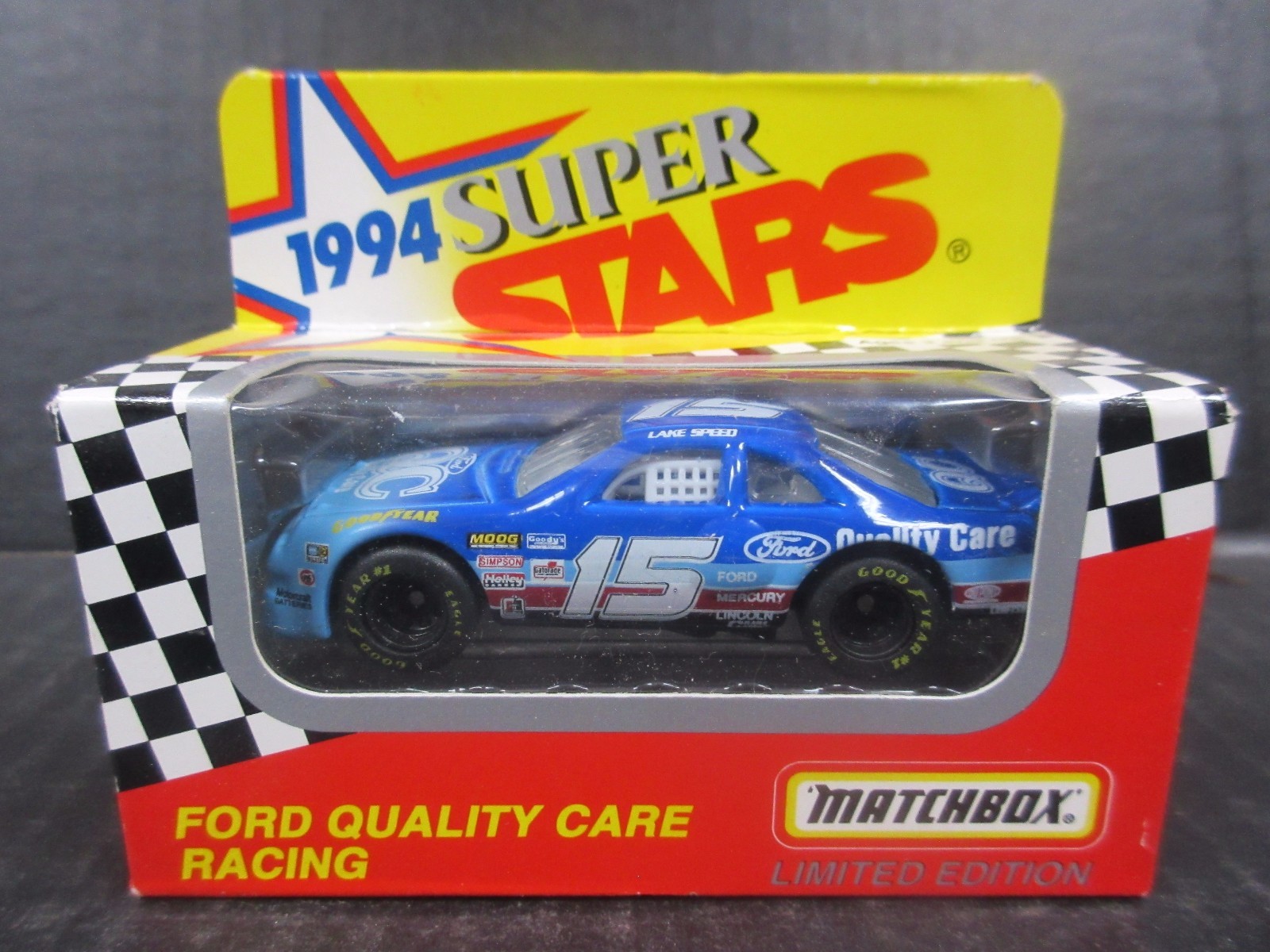 1994 Matchbox Nascar Superstars #15 Lake Speed -- 1:64th Stock Car | eBay
