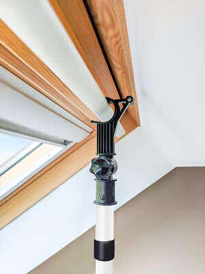 Keylite Compatible 2m Telescopic Opening Pole For Roof Windows & Blinds ...