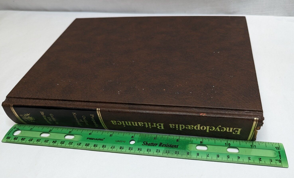 55 Vol Encyclopedia Britannica 15th Ed 1975: Complete 30 Book Set, 25 ...