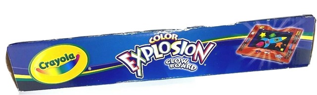 Crayola Color Explosion Glow Board 6 Markers Working for sale online | eBay