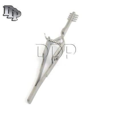 New Automatic (Cross Action) Skin Retractor 4" Blunt,4X4 Prongs ...