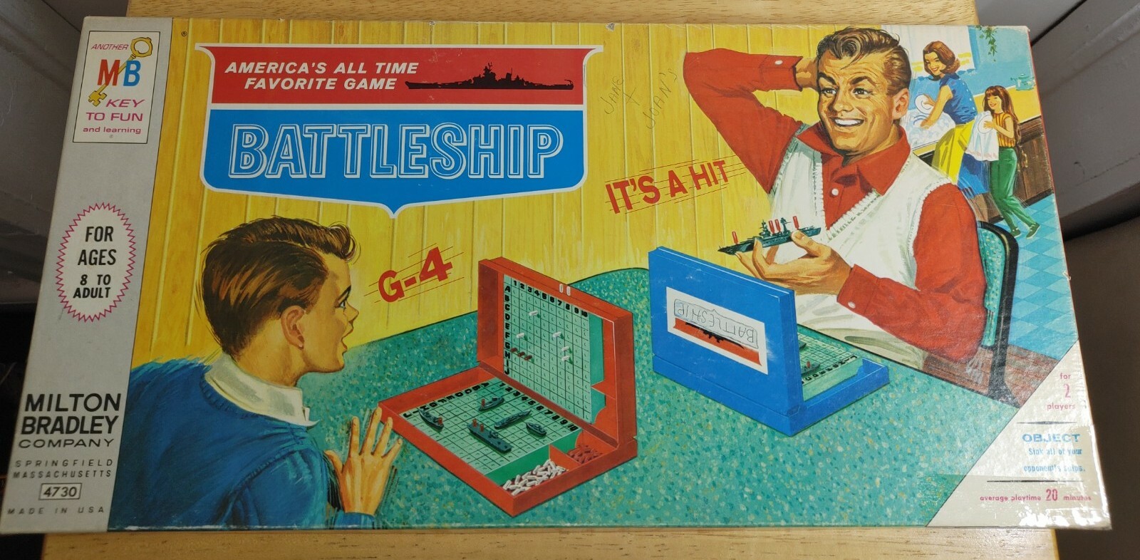 Battleship Game Box Cover