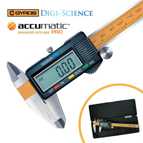 GYROS DIGI-Science Accumatic PRO Digital Caliper Measuring Tool, (ABS ...