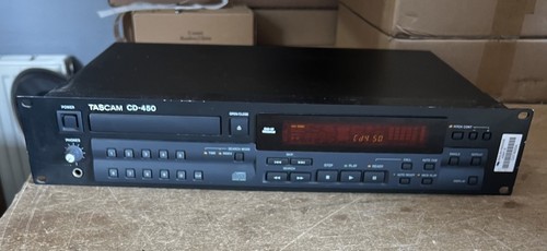 Tascam CD-450 Rack Mount Professional Studio CD Player | eBay UK