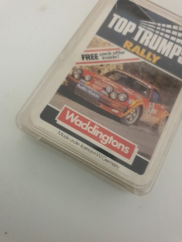 Vintage Top Trumps Rally Cards. Made In W. germany. Rare Collection. | eBay