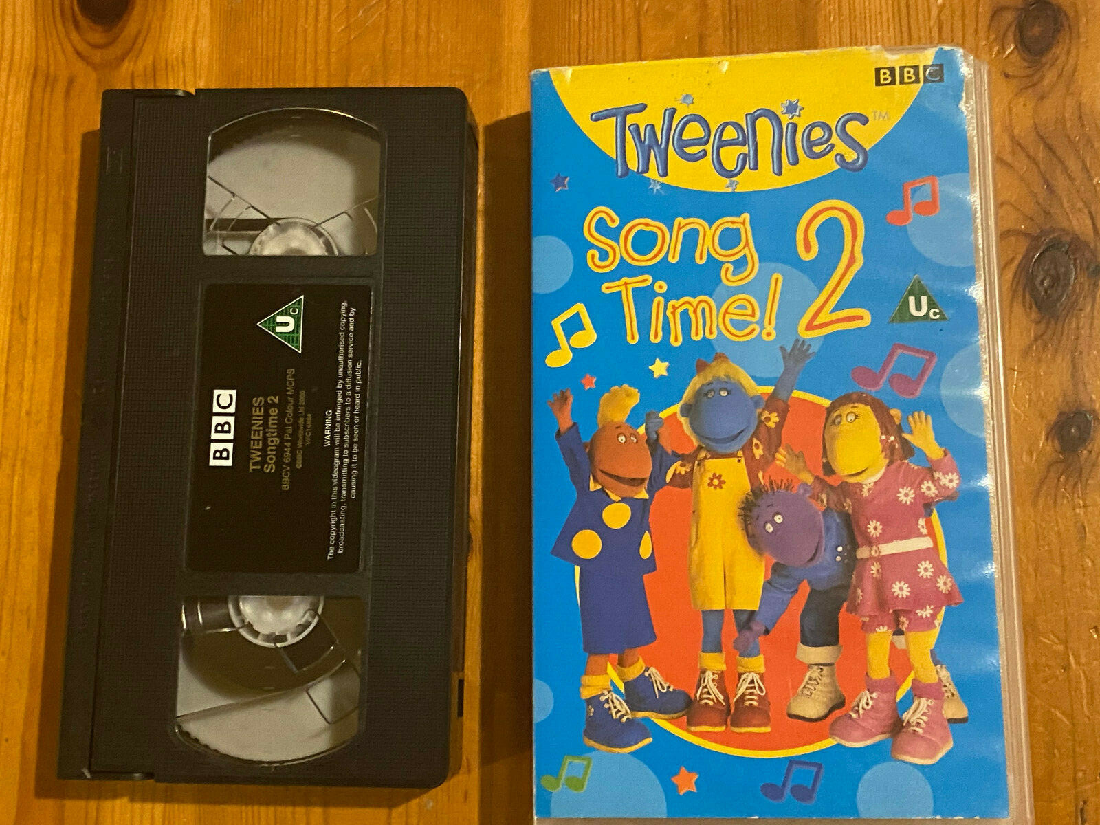 Tweenies Song Time 2 Bella Fizz Milo Jake Childrens BBC VHS Video pre ...